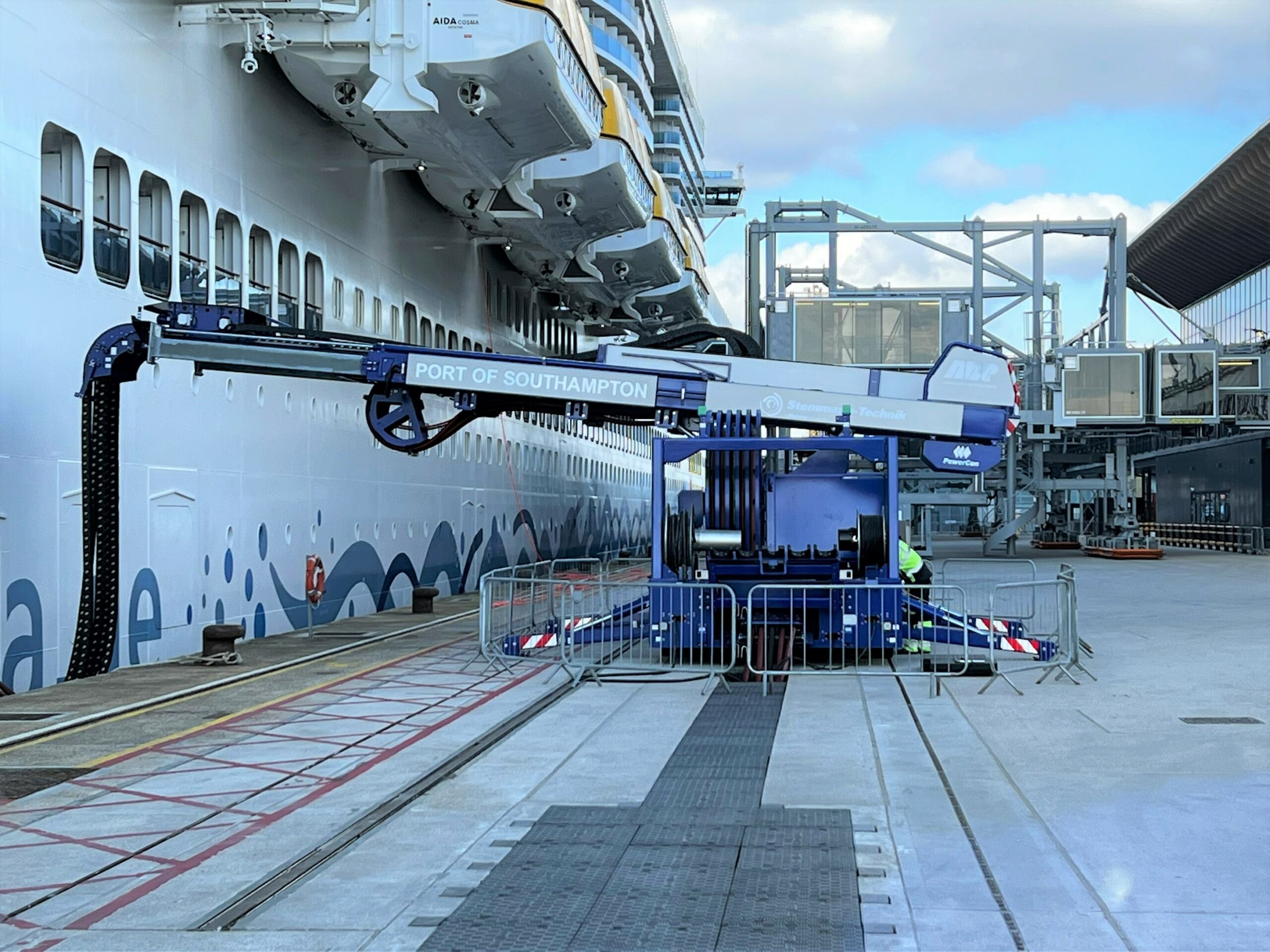 Shore power goes live at Port of Southampton - British Ports Association