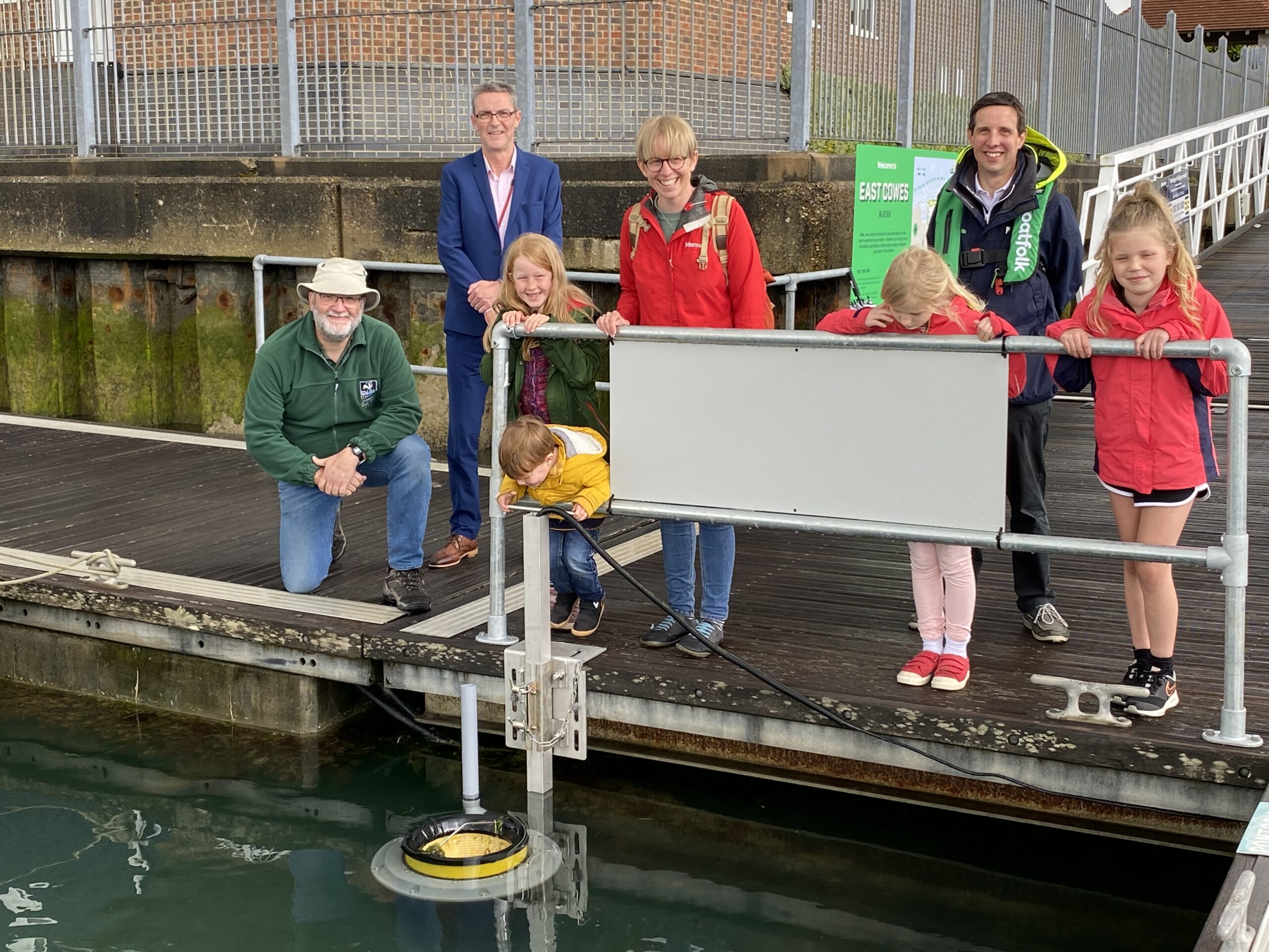 DP World Fund New Seabin in Cowes Marina - British Ports Association