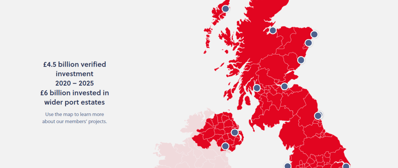 UK Ports invested £4.5 Billion in new infrastructure since 2020 ...